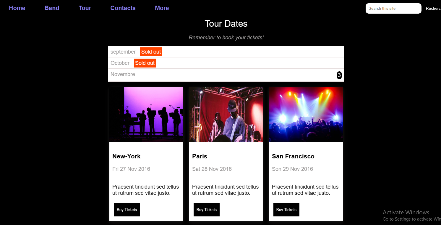Olivier F. Beaulière- Developpeur WEB